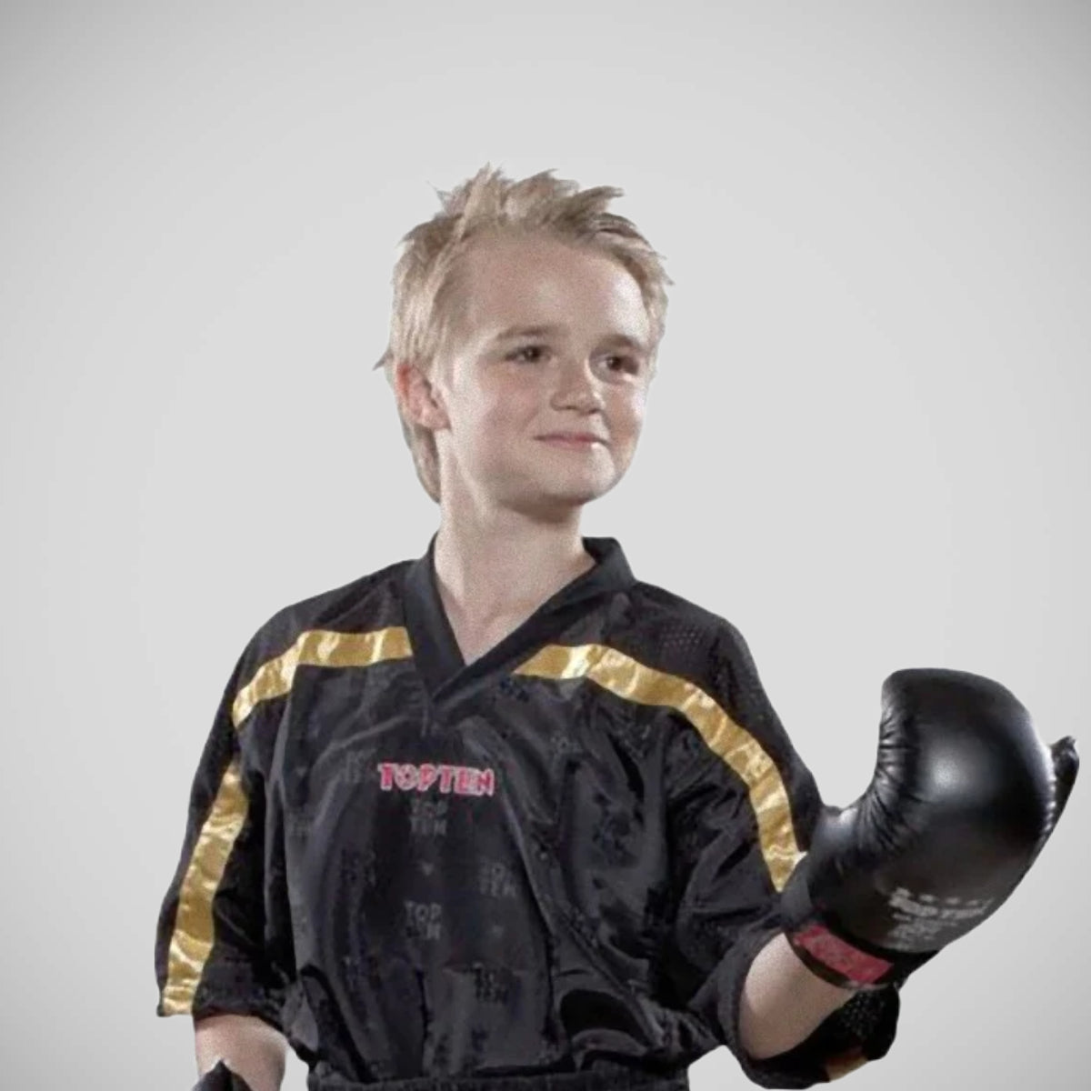 Black/Gold Top Ten Mesh Kickboxing Jacket from Bytomic