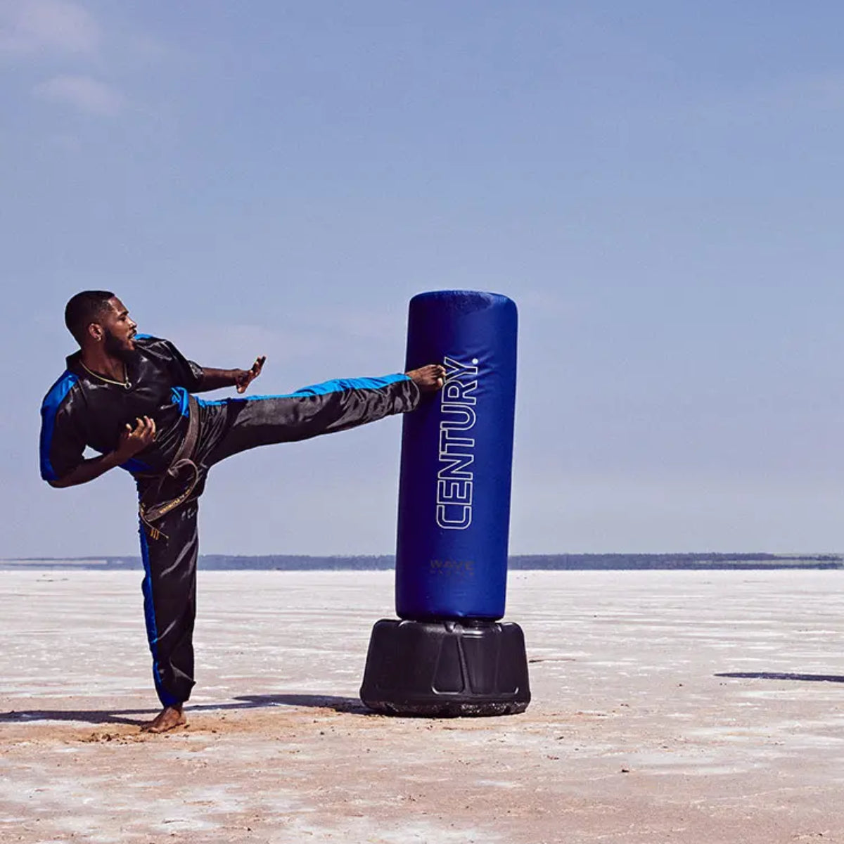 Blue Century Wavemaster 2XL Pro Freestanding Punch Bag from Bytomic