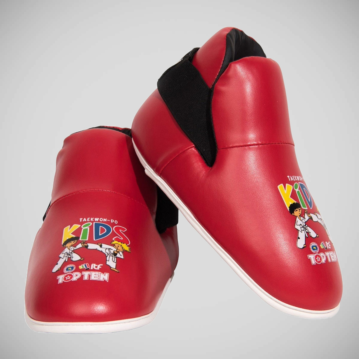 Red Top Ten Kids Generation ITF Kicks from Bytomic