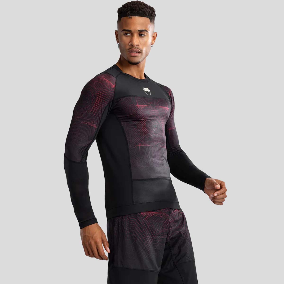 Venum G-Fit Air Long Sleeve Rash Guard Black/Red from Bytomic – Bytomic ...