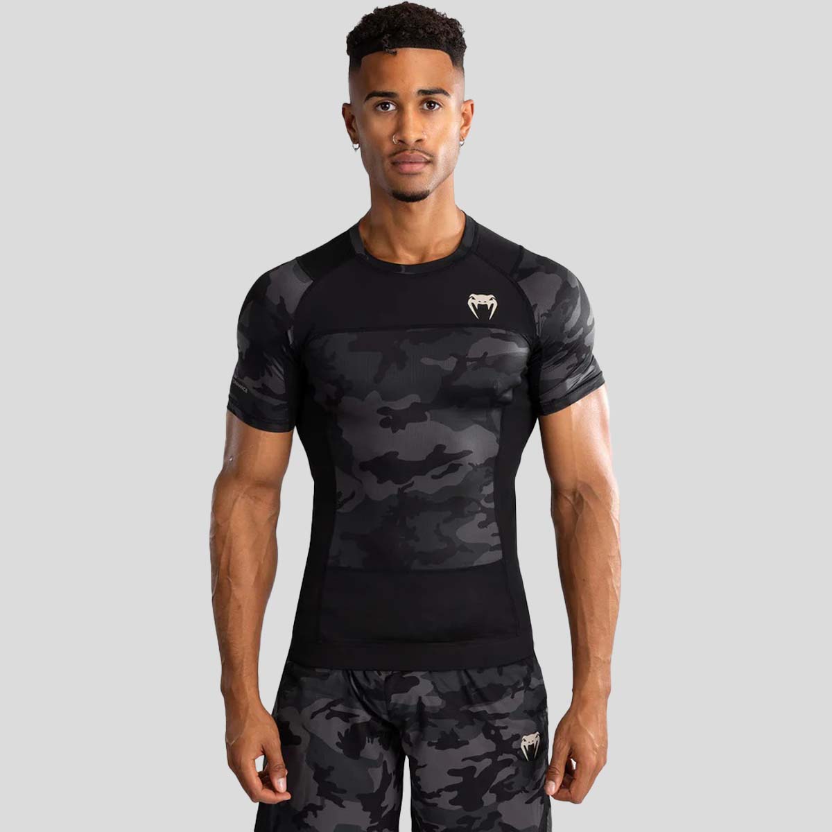 Venum G-Fit Air Short Sleeve Rash Guard Digital Urban Camo from Bytomic ...