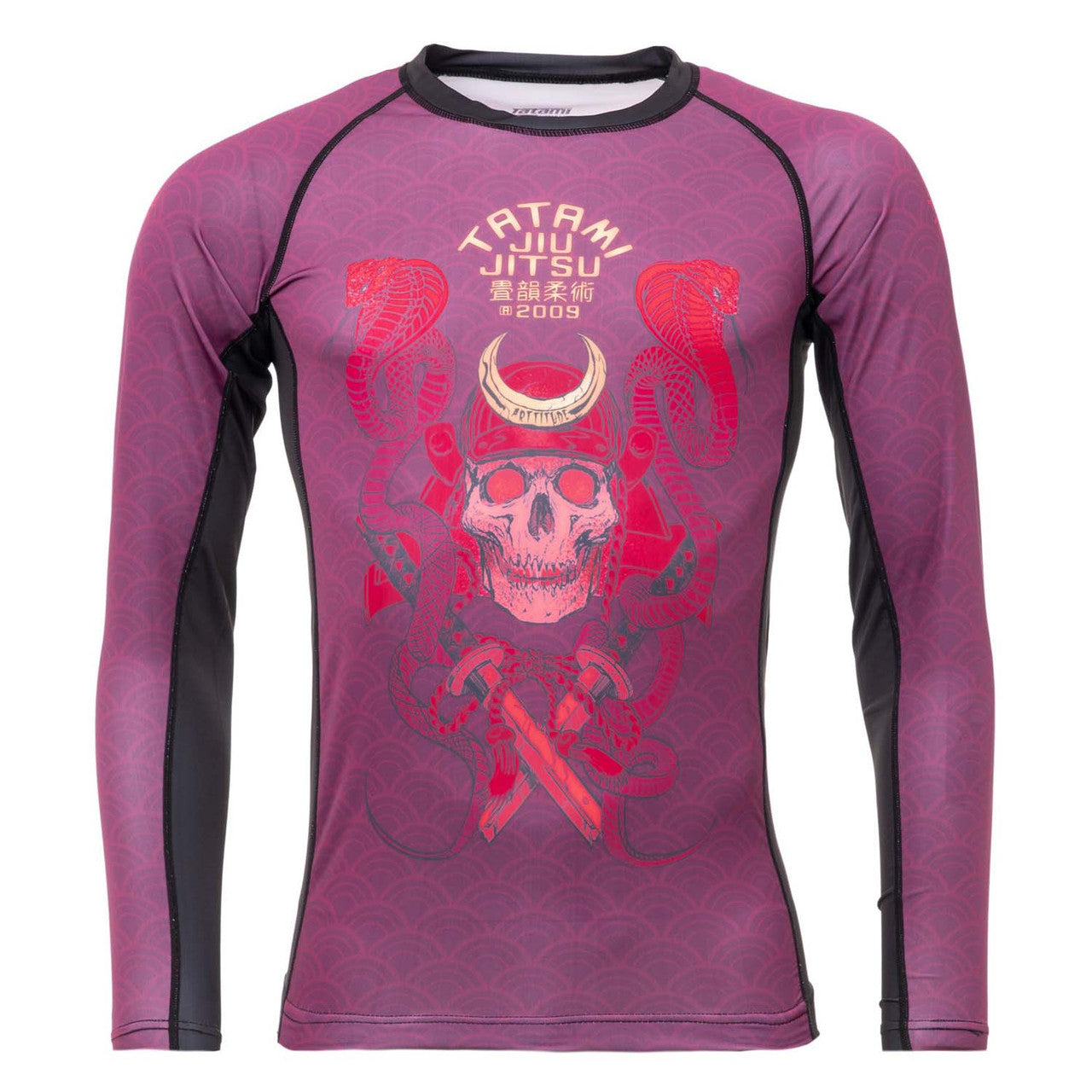 Tatami Samurai Snakes Eco Tech Recycled Rash Guard from Bytomic